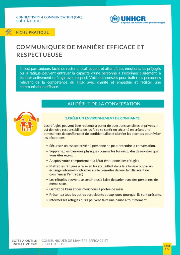 Communiquer de manière efficace et respectueuse - Communication With ...